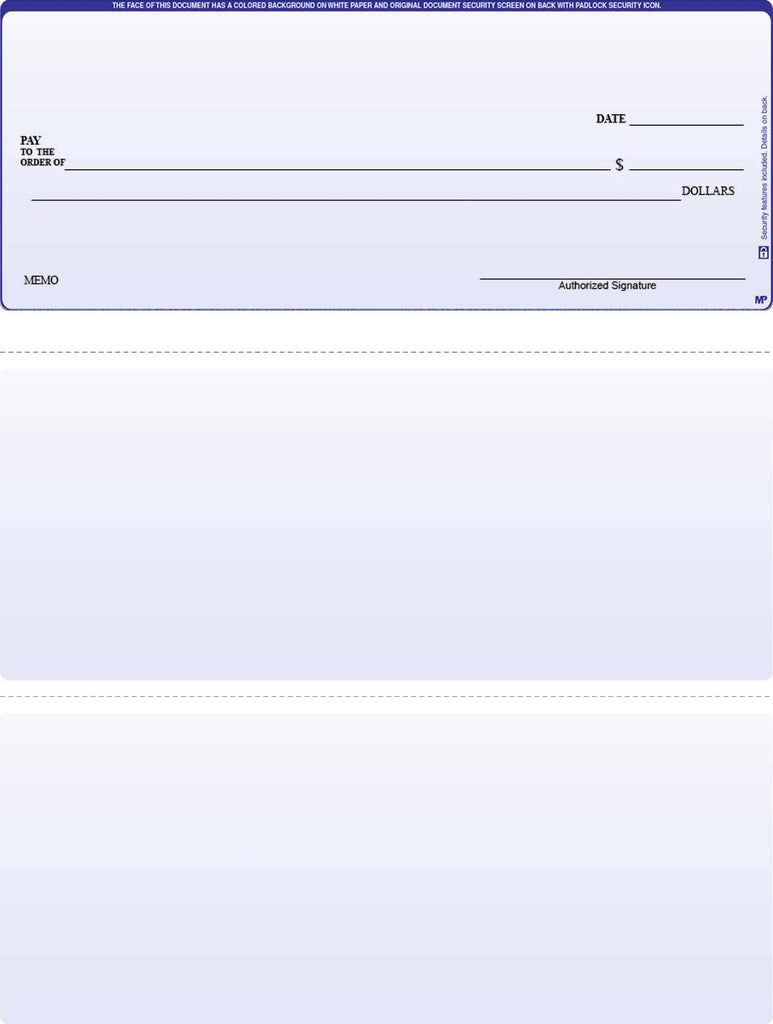 BUSINESS CHECKS ON TOP OF PAGE — Aimoh