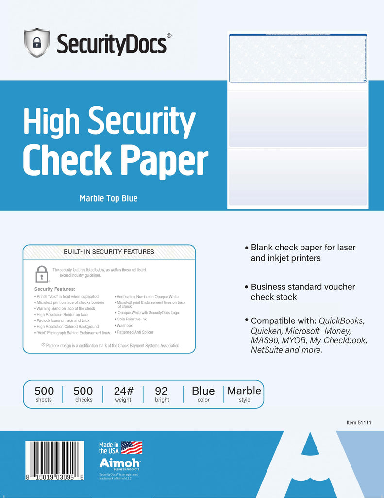 High Security Checks - 500 — Aimoh
